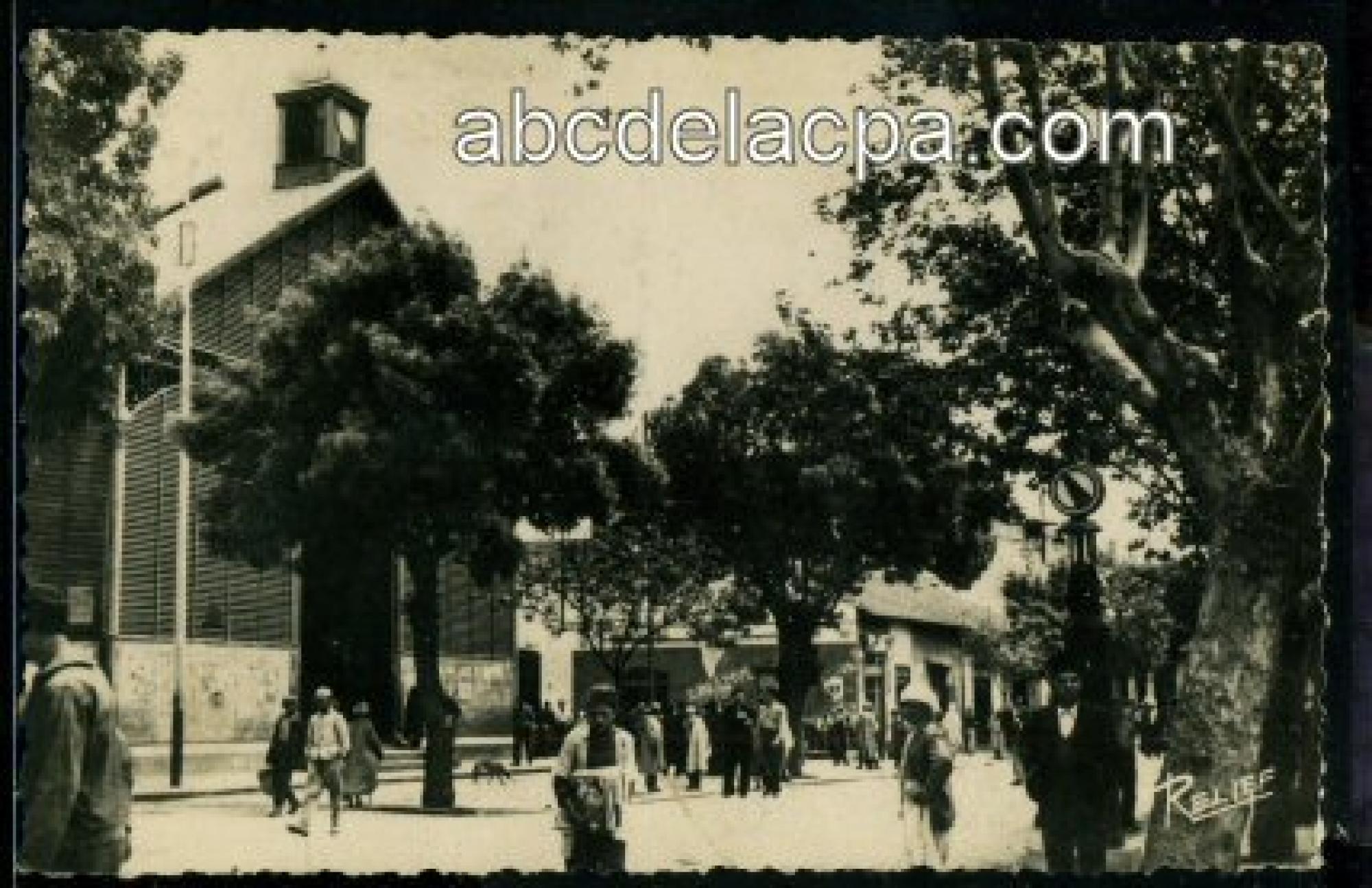 Affreville Khemis Méliana Esplanade Dubreuil et marché couvert ...