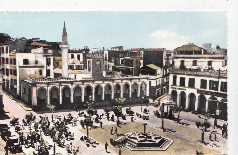 BR9152 Bone Algeria Place d armes et Mosquee 2 scans ALGERIE | vitaminedz