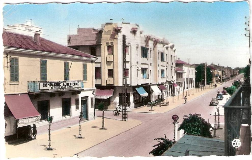 BATNA Avenue de la République Station ESSO (Sirecki) Algérie Afrique ...