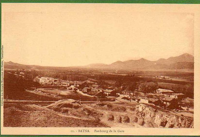 ALGERIE. BATNA. Faubourg de La Gare. ALGERIE | vitaminedz