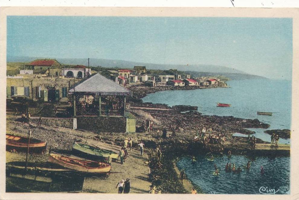 MOSTAGANEM - La Plage ALGERIE - PHOTOGRAPHIE Photos anciennesVitaminedz