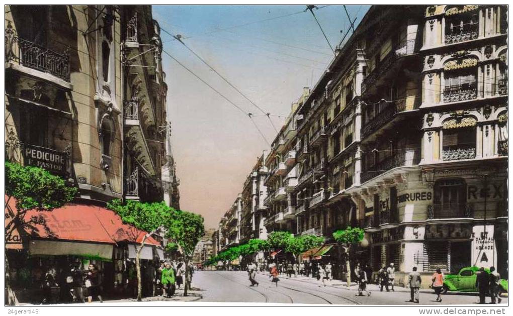 CPSM ALGER (Algérie) - Rue d'Isly ALGERIE - PHOTOGRAPHIE Photos anciennes | vitaminedz