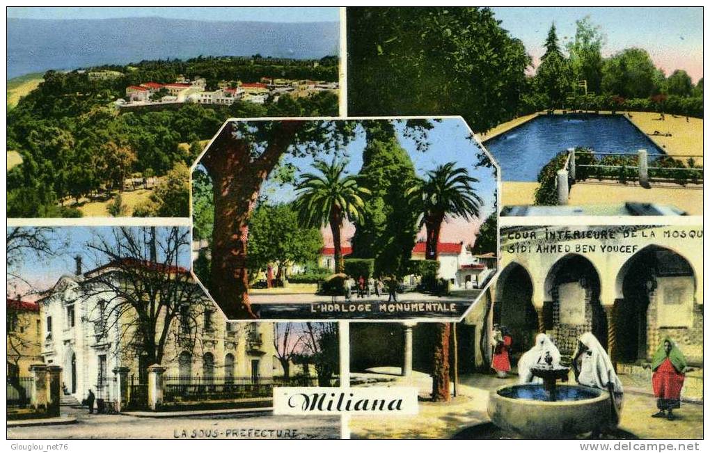 MILIANA...5 VUES.....CPSM PETIT FORMAT | vitaminedz.com