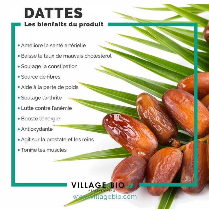 Les bienfaits de la datte | vitaminedz