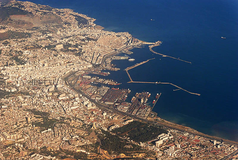 La baie d'Alger vue du ciel ALGERIE | Vitaminedz